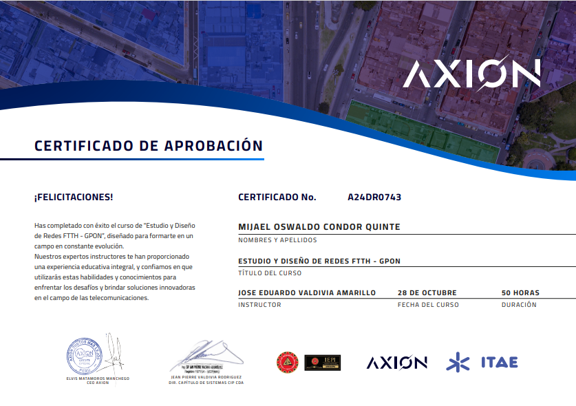 Mijael Oswaldo Condor Quinte – AXIONEDUCA